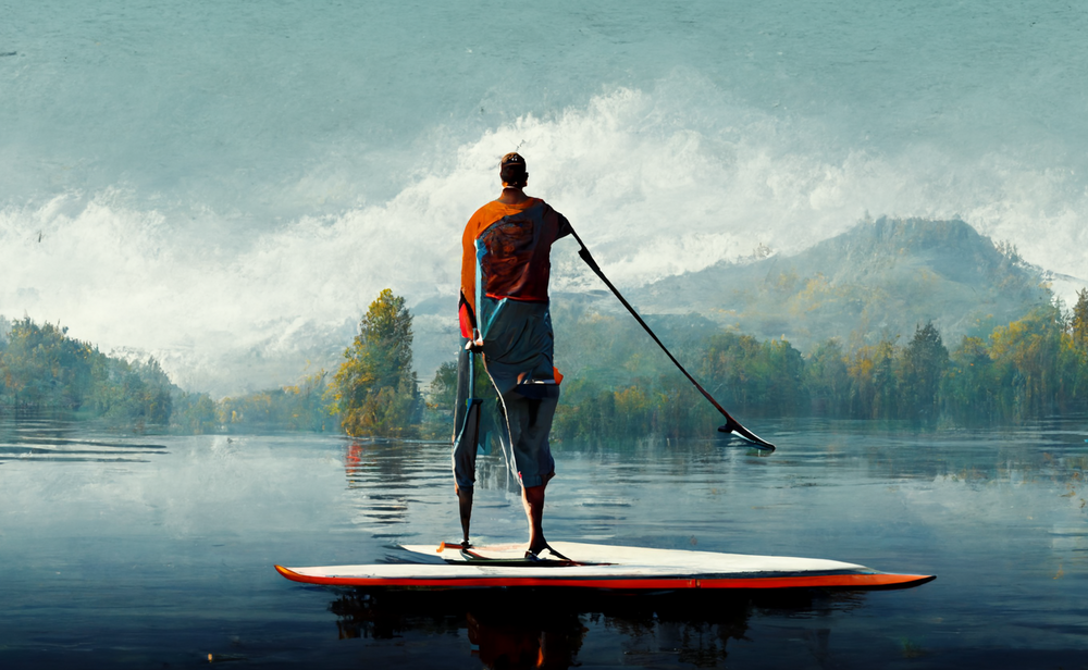 Where to Put Traction Pad on SUP Board - Cheap Surf Gear