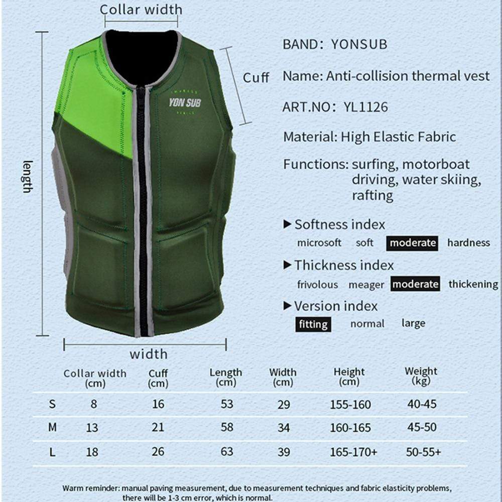 BUY YON SUB Surfing Life Vest ON SALE NOW! - Cheap Surf Gear